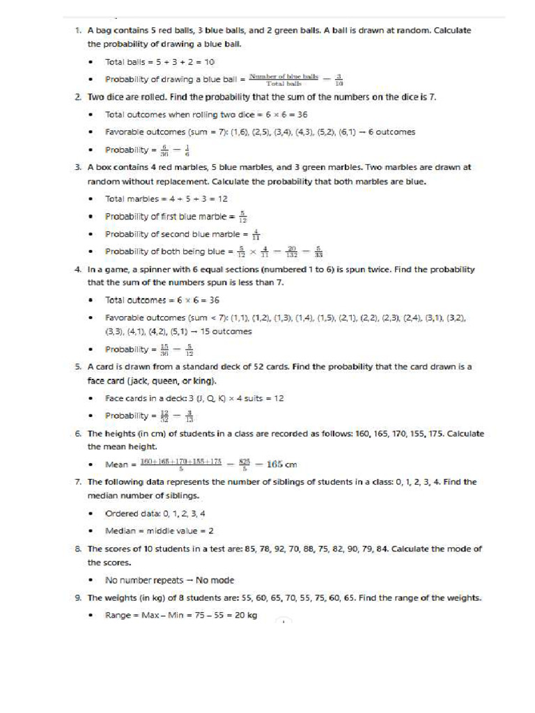 Math For Ai | PDF