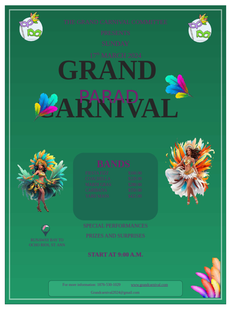 Grand Carnival Advertisement 2024 | PDF