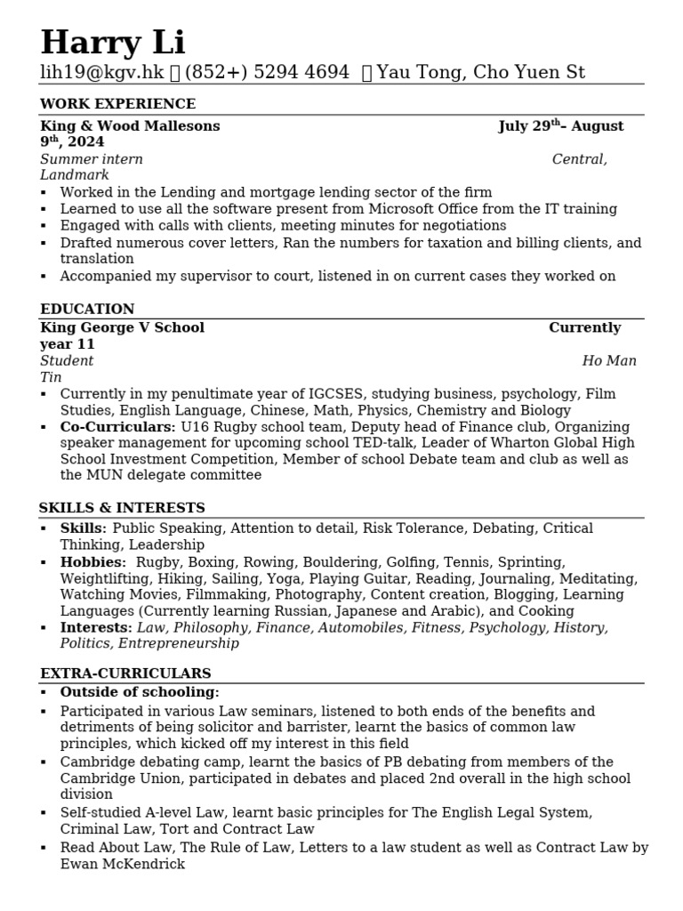 Sheets Giggles Resume Template | PDF