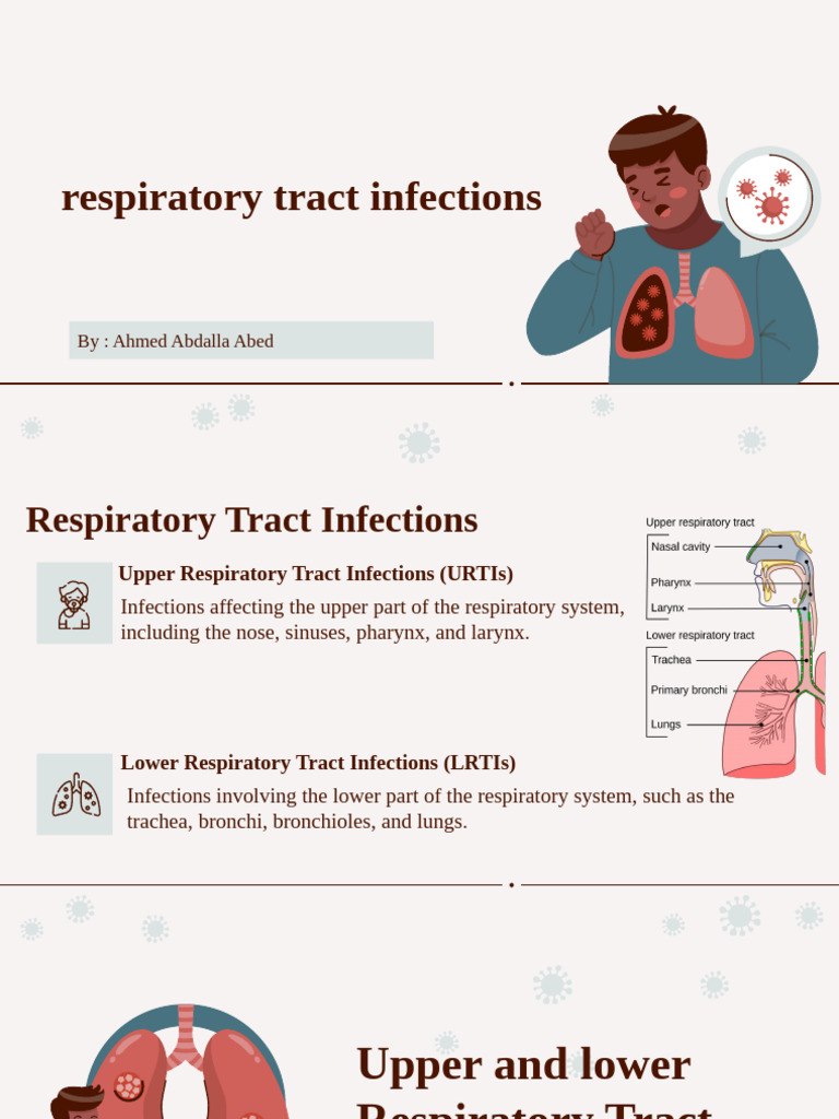 Respiratory Tract Infections Overview | PDF | Respiratory Tract ...