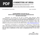 Election Leave Circular | PDF | Government Of India | Social Institutions