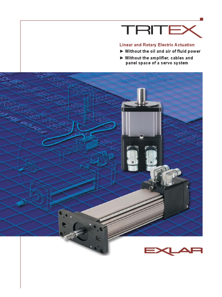 Tritex Brochure | PDF | Servomechanism | Actuator