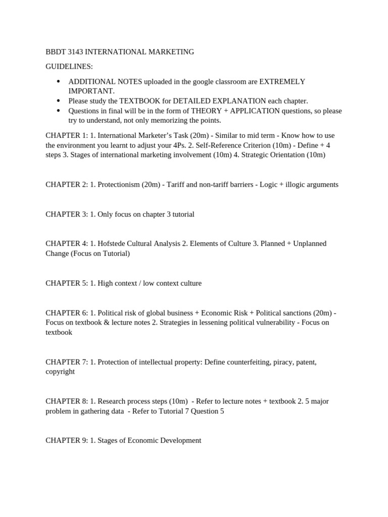 Final GUideline in Word Form | PDF