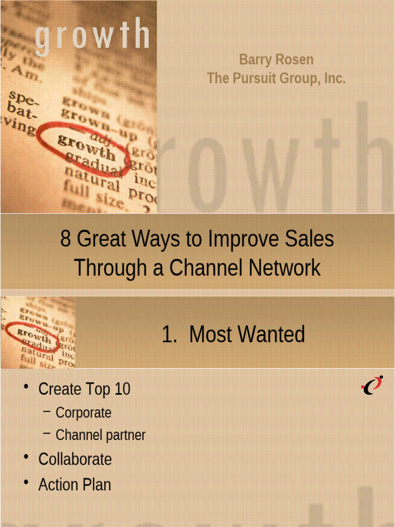 8 Great Channel | PDF