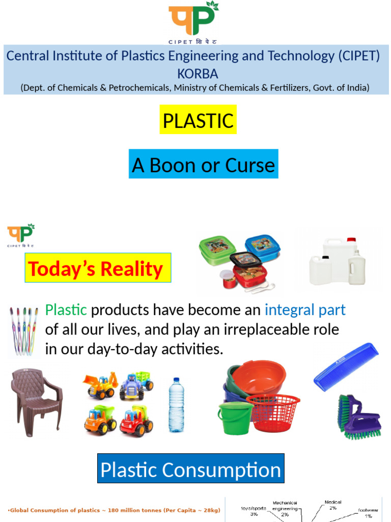 Plastic A Boon or Curse | PDF | Poly(Methyl Methacrylate) | Plastic