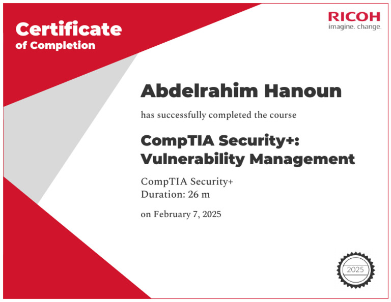 CompTIA Security+_ Vulnerability Management | PDF