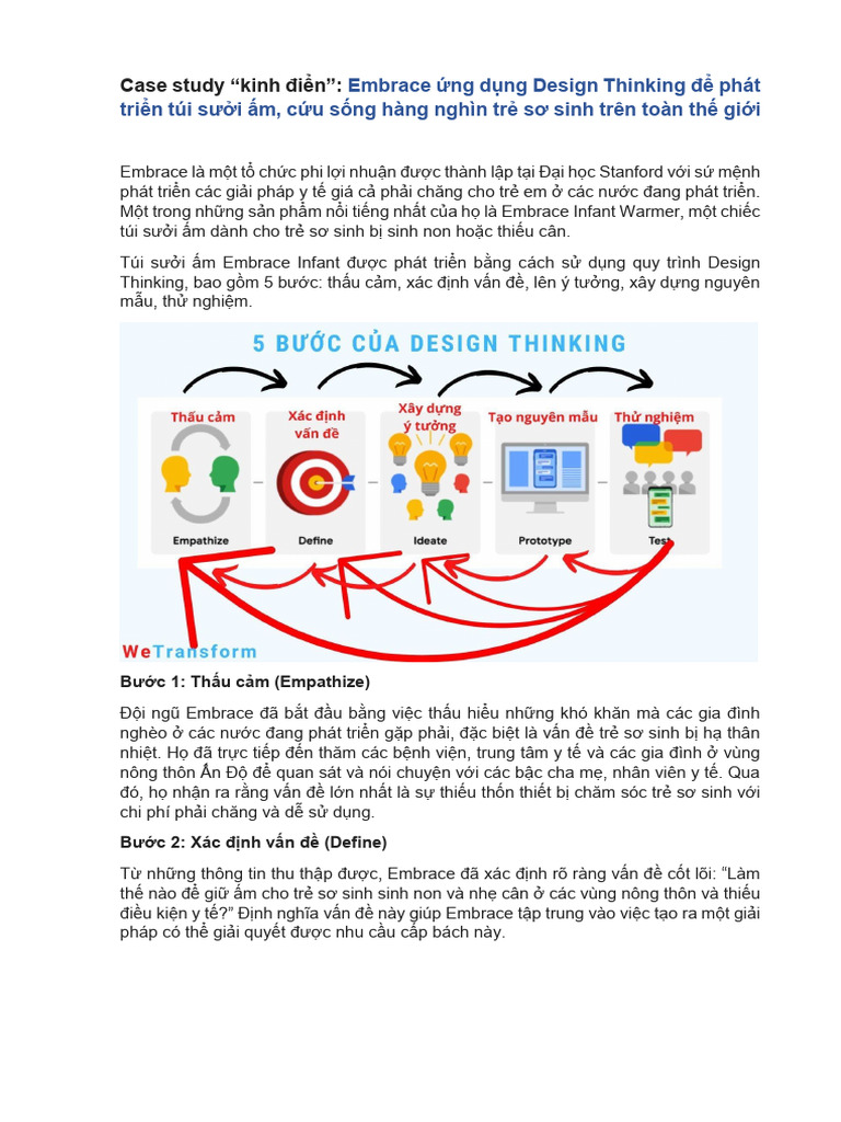 TDTK - Túi sưởi ấm Embrace | PDF