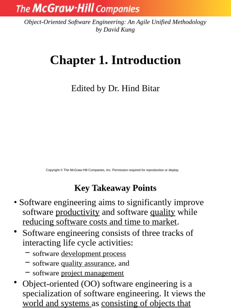 Chapter 1 - Introduction | PDF | Software | Software Development Process