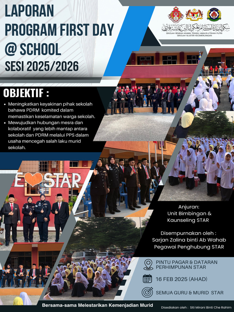 OPR 1st Day at School PDF | PDF