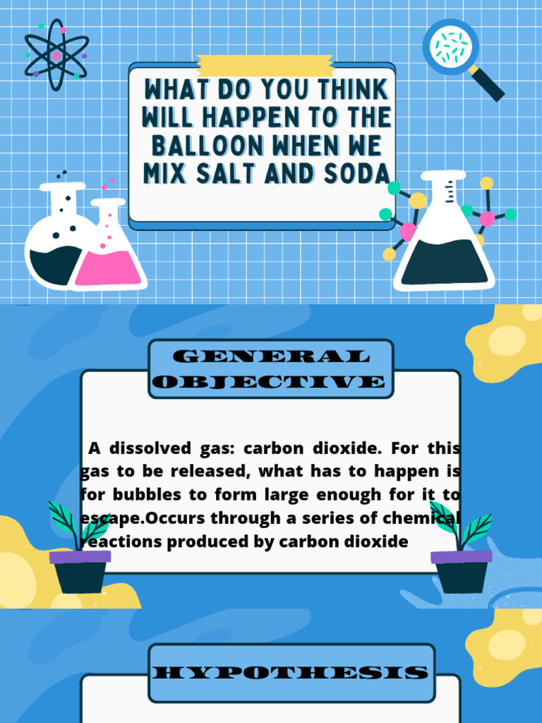 Inflate Balloon with Soda and Salt | PDF