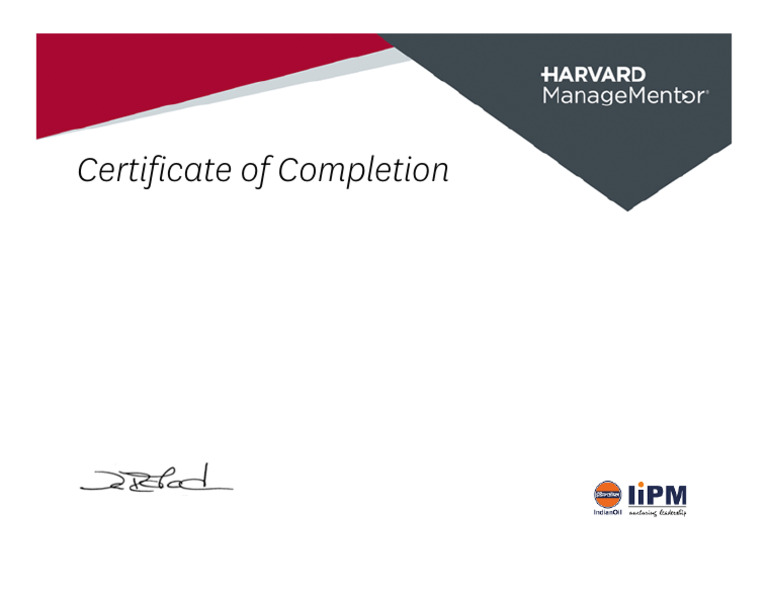 Harvard ManageMentor Certificate: Business Plan | PDF
