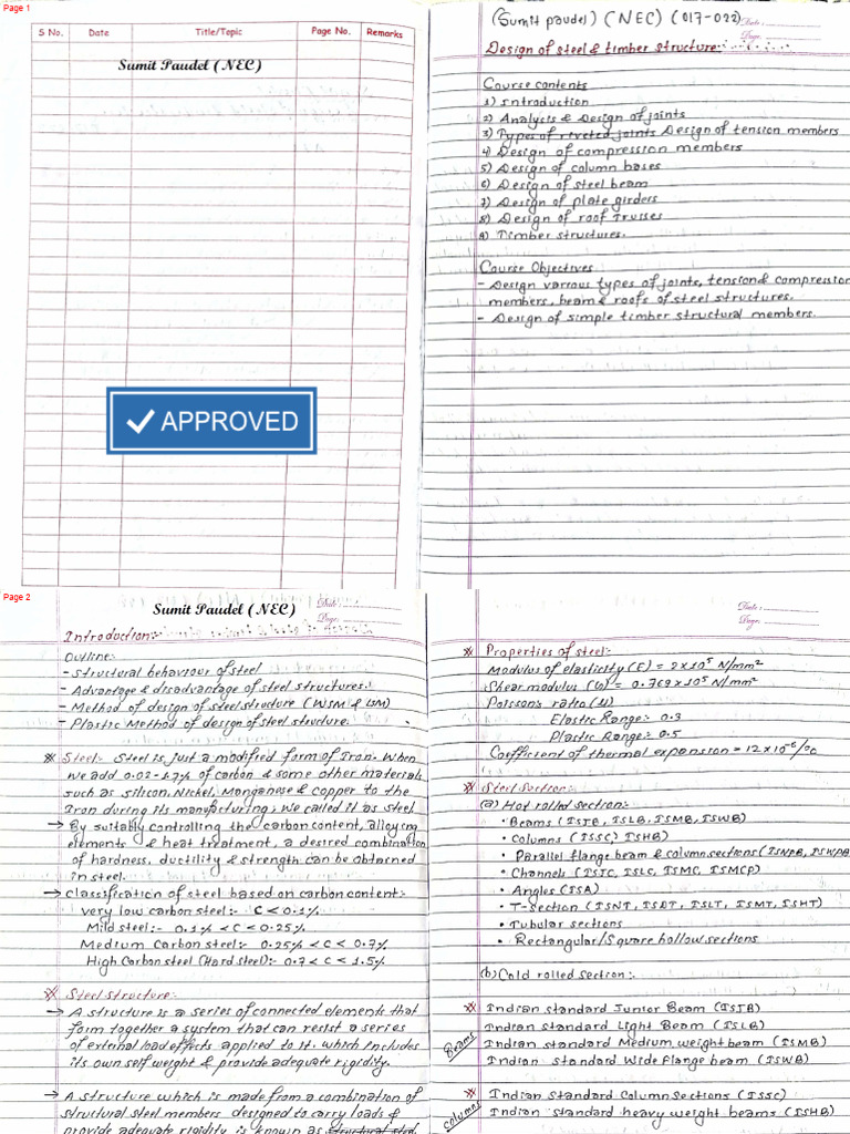 Design of Steel Structure | PDF