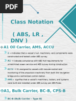 ABS Class Notations and Symbols Guide | PDF | Water Transport | Ships