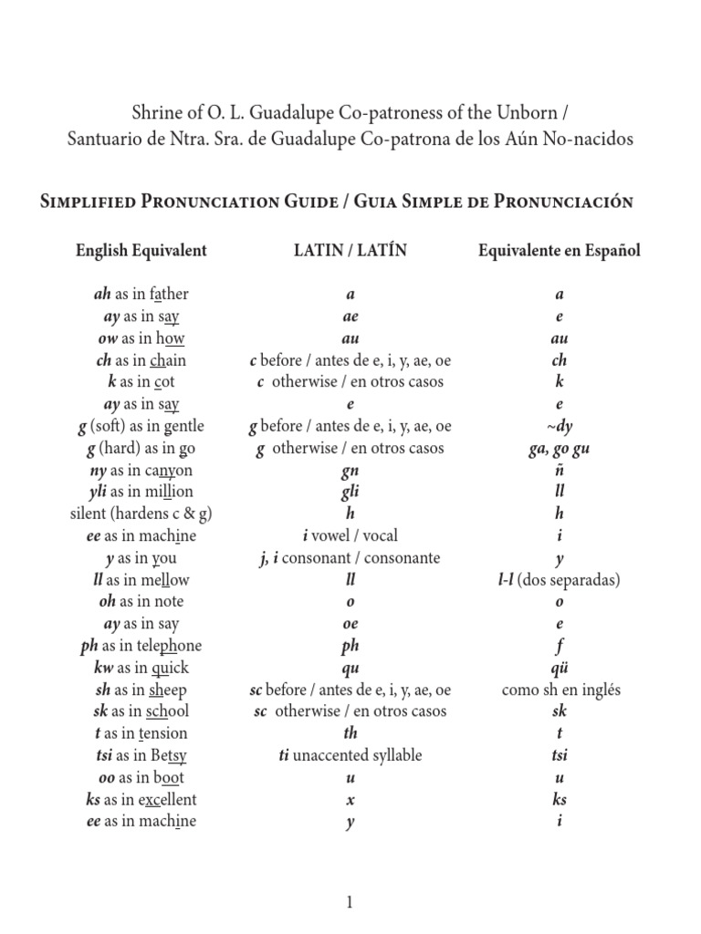 Latin Bilingual Mass Guide With Chants | PDF | Adoración Cristiana Y ...