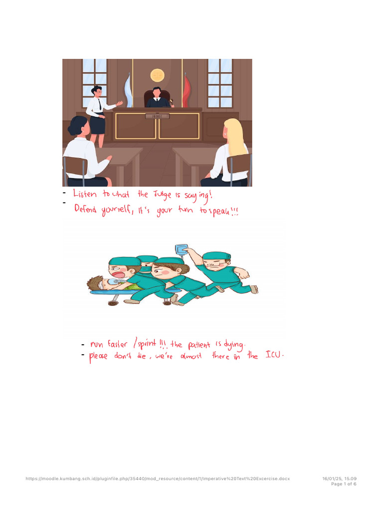 Imperative Text Excercise.docx | PDF