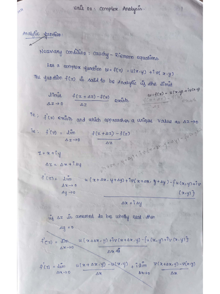 Complex Analysis | PDF