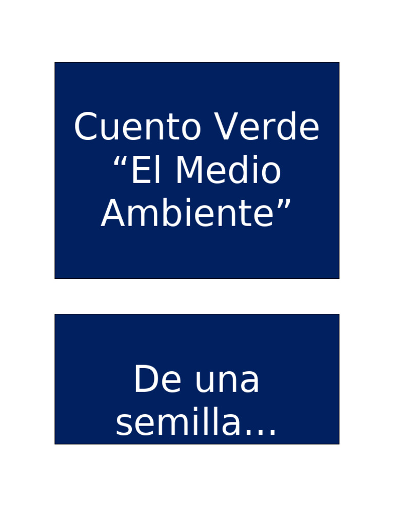 Cuento Verde | PDF