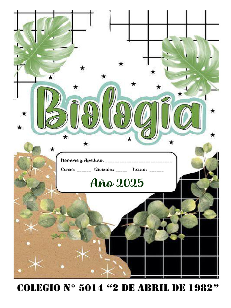Biología 2025: Células y Diversidad Biológica | PDF | Rna | Membrana ...