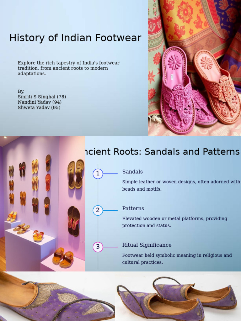 Evolution of Indian Footwear History | PDF