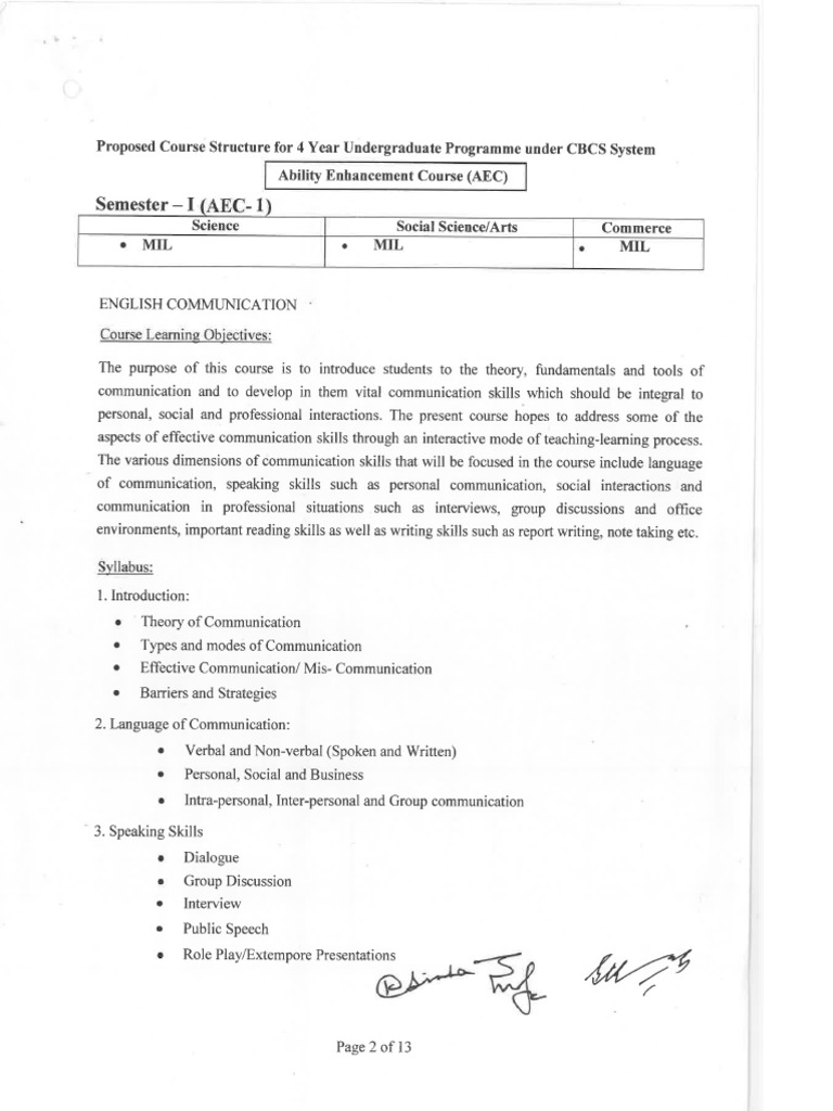 English Communication | PDF