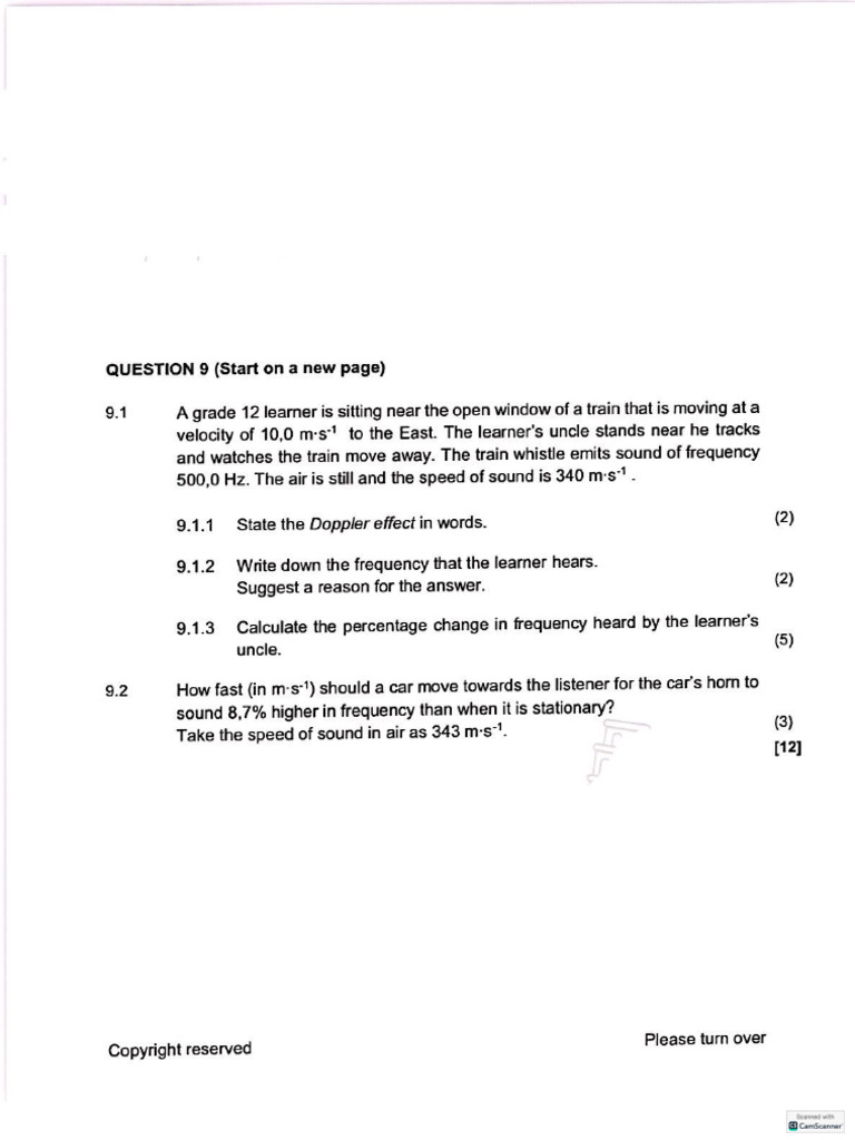 Doppler (HW2) G12 25 | PDF
