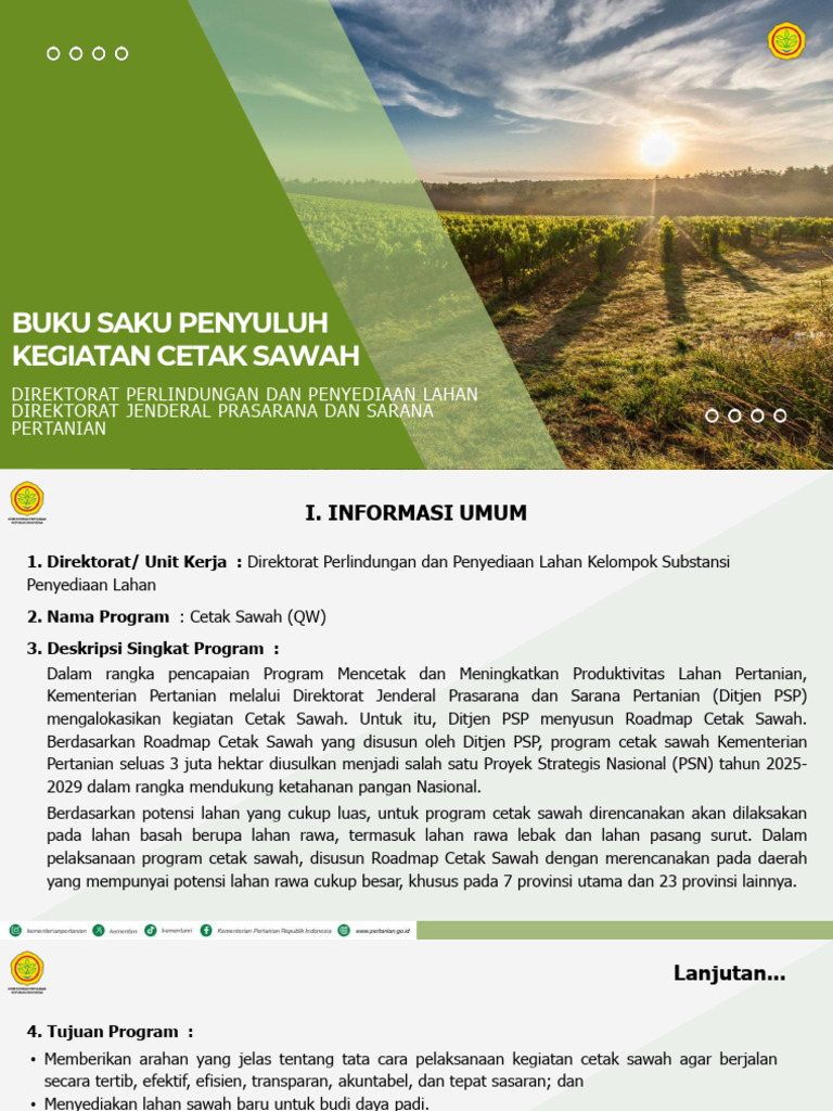 Cetak Sawah | PDF