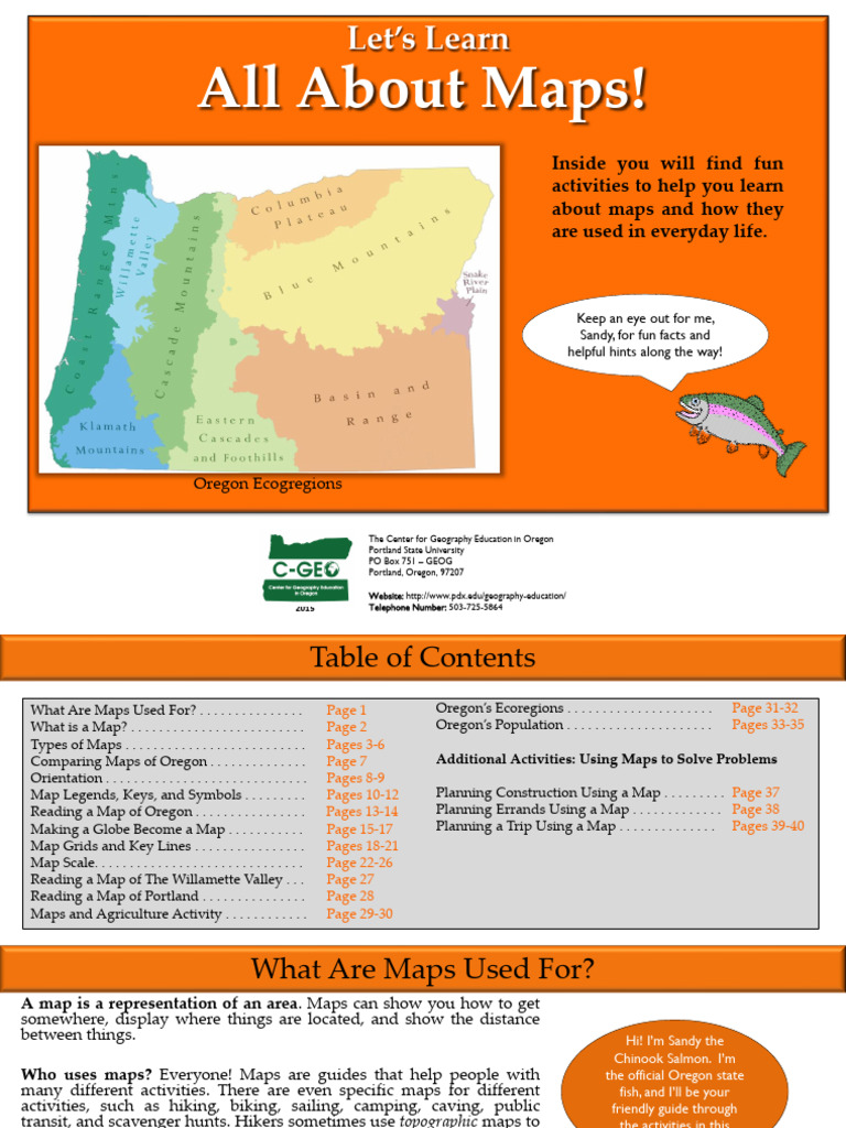 All About Maps Student A | PDF | Latitude | Map