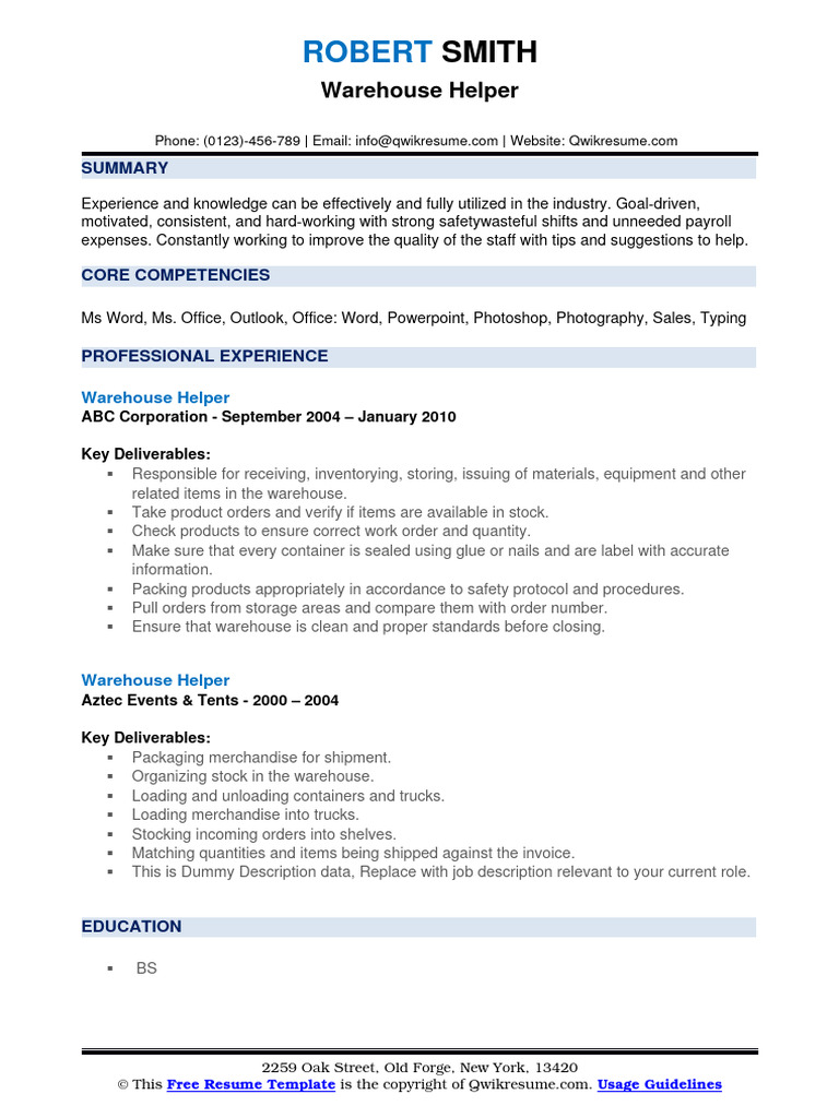 Warehouse Helper 1579096233 | PDF