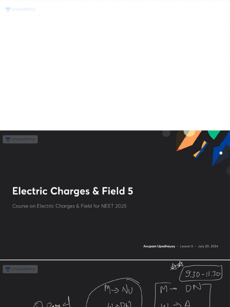 Electric Charges Field | PDF
