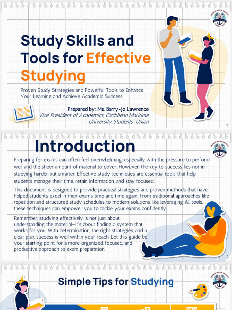 Study Skills For Effective Studying | PDF | Study Skills | Cognition