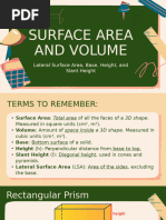 3D Shapes Formulas | PDF