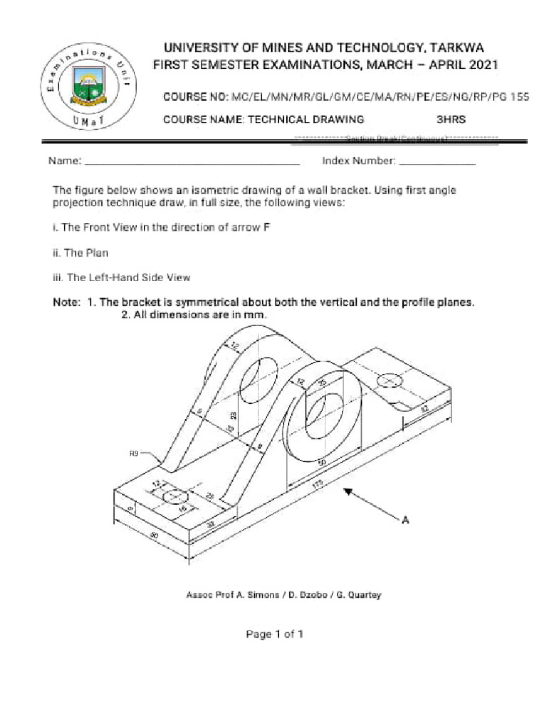 2021 TD Exams With Marking Scheme | PDF