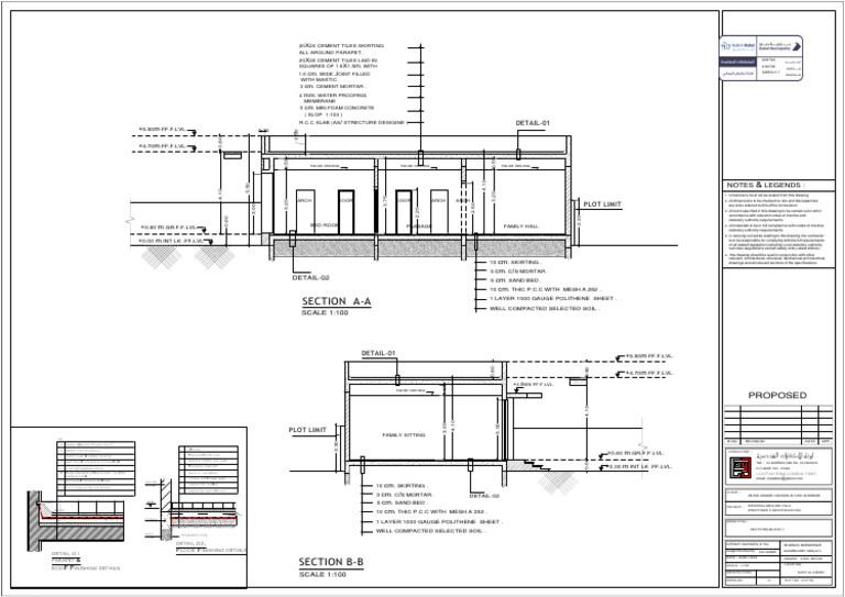 06 Sections Block 11721318070286 | PDF | Building Engineering | Materials