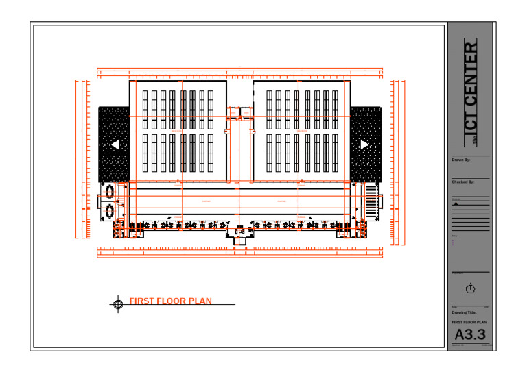 ICT Center First Floor Plan | PDF