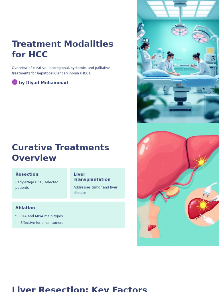Treatment Modalities For HCC | PDF