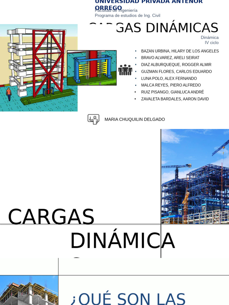 Cargas Dinámicas en Estructuras: Guía Completa | PDF | Resonancia ...
