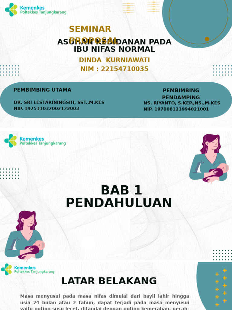 Ujian Seminar Proposal Dinda Kurniawati | PDF