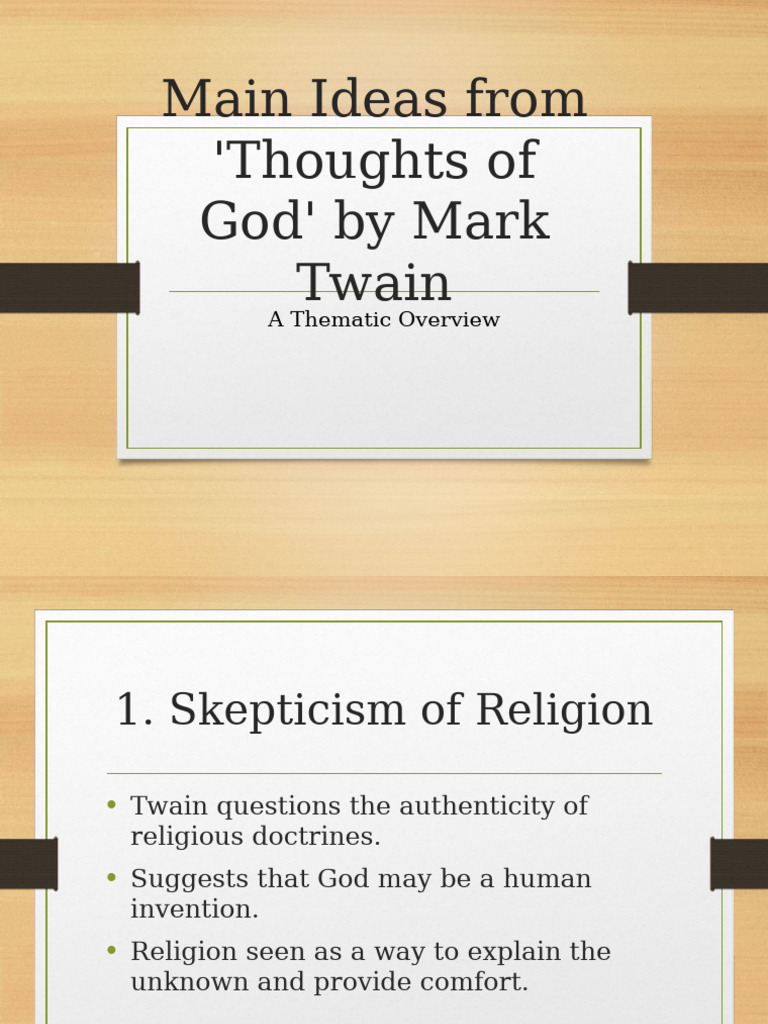 Thoughts_of_God_Themes_Presentation | PDF