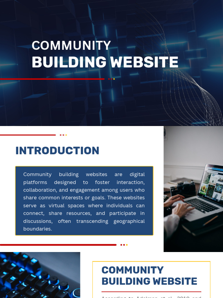 Types and Functions of Community Websites | PDF | Social Networking Service | Community