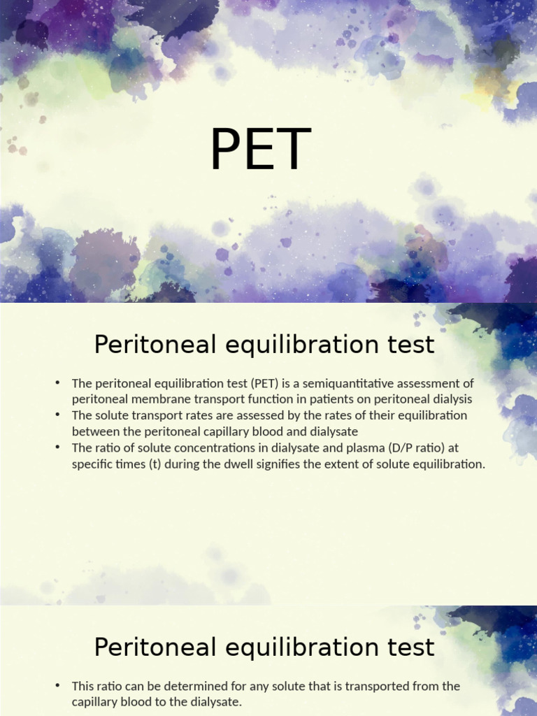 Pet | PDF | Creatinine | Medical Specialties