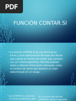 Ejemplos de la función CONTAR.SI en Excel | PDF