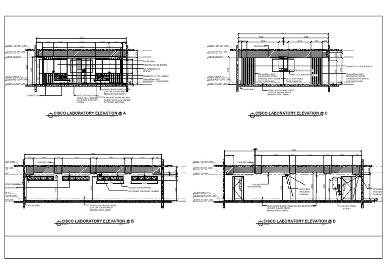 Rear Elevation - Classroom | PDF | Building Engineering | Architectural Elements