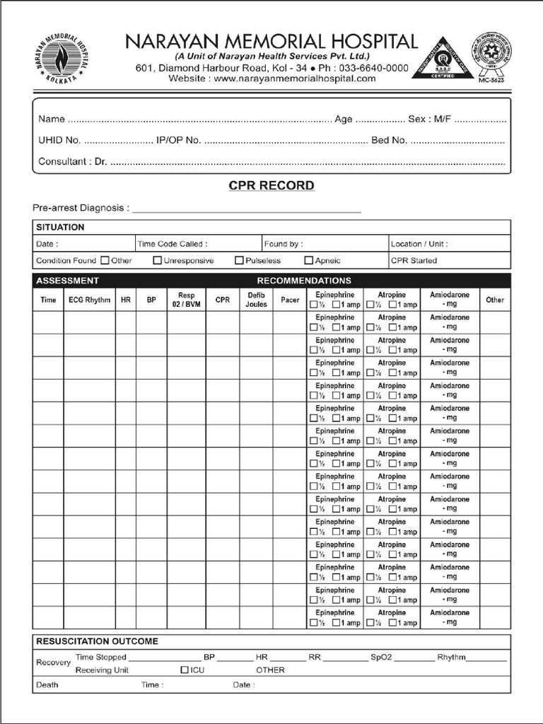 CPR Record | PDF