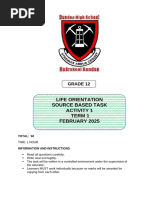 Grade 12 Source-Based 2025 | PDF | Entrepreneurship | Psychology