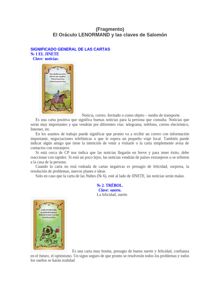 Significado de Fragmentos y Claves | PDF