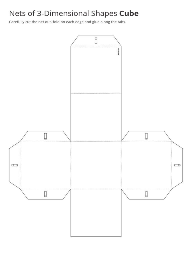t m 1701159365 Nets of 3 Dimensional Shapes Ver 1 | PDF