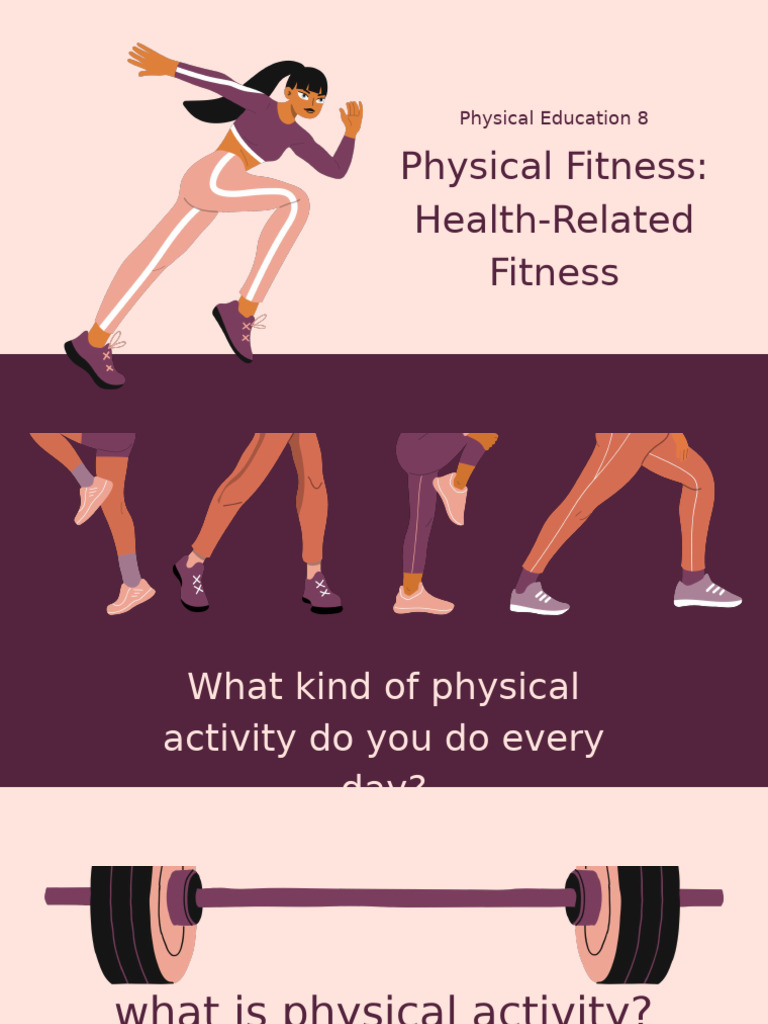 Health Related Fitness Components | PDF | Physical Fitness | Body Mass ...