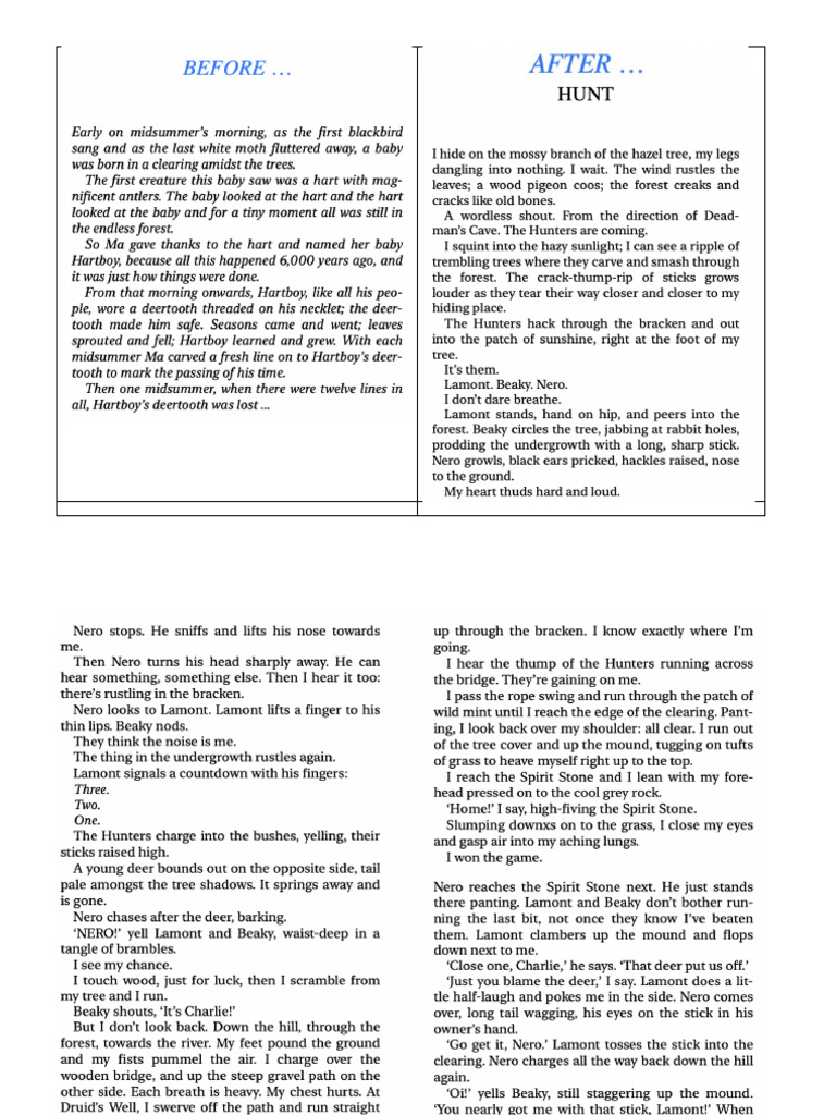 The wild way home chapters 1-6 | PDF