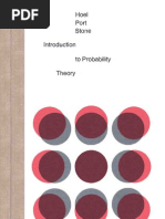 Stochastic Processes (Doob) | PDF