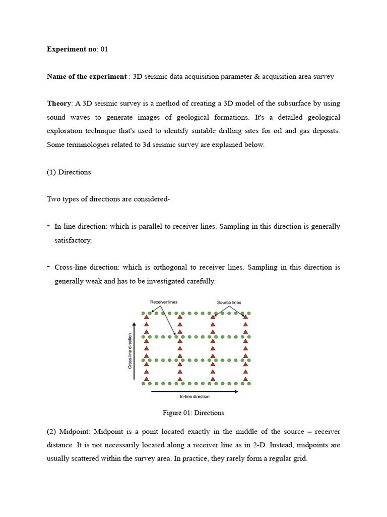 Seismic Acquisition Basics | PDF | Reflection Seismology